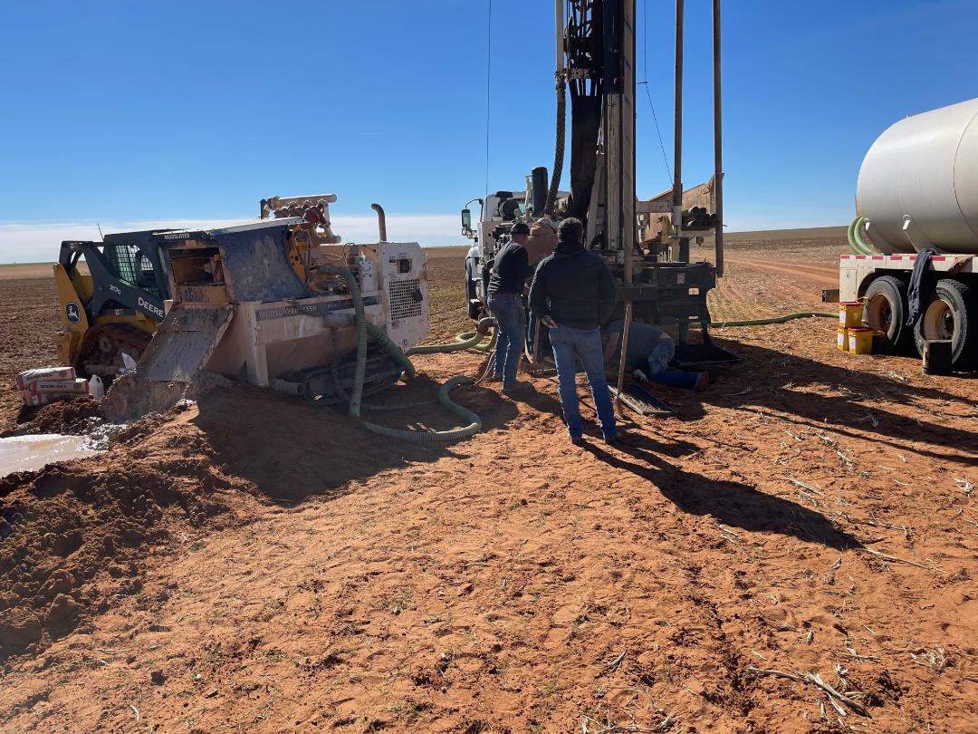 Drilling a Deep Seated Water Well in the Texas High Plains - AquaterreX